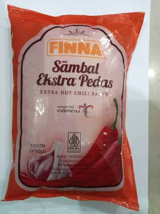 Finna (Saus Sambal Extra Pedas) 1 kg | Lazada Indonesia