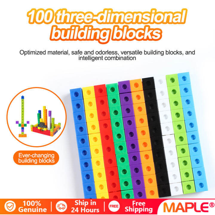 100pcs 2cm Math Linking Cubes Blocks Snap Cubes Link Cubes Link ... 100pcs 2cm Math Linking Cubes Blocks Snap Cubes Link Cubes Link ...