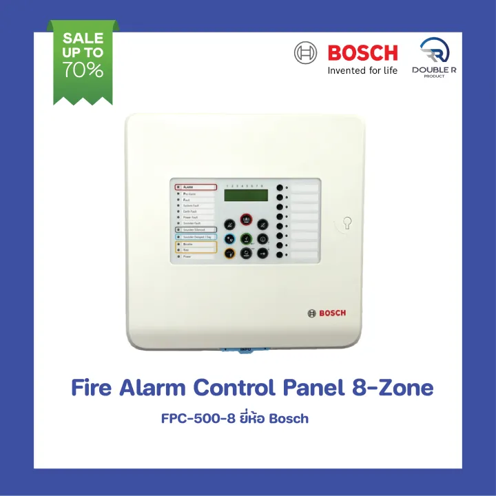 Fire Alarm Control Panel 8-Zone รุ่น FPC-500-8 ยี่ห้อ Bosch | Lazada.co.th