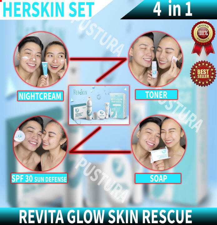 HerSkin GLOW whitening rejuvenating set- KathRyee | Lazada PH