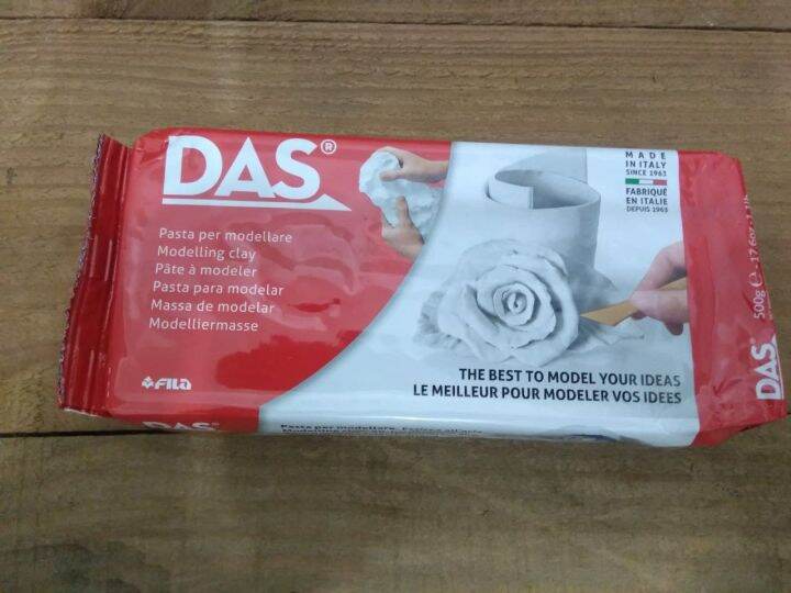 DAS CLAY - WHITE - 500 GR-DAS Tanah Liat-Das Tanah Liat Siap Pakai ...