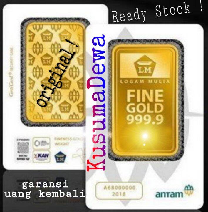 Logam mulia 10gr emas antam bergaransi asli | Lazada Indonesia