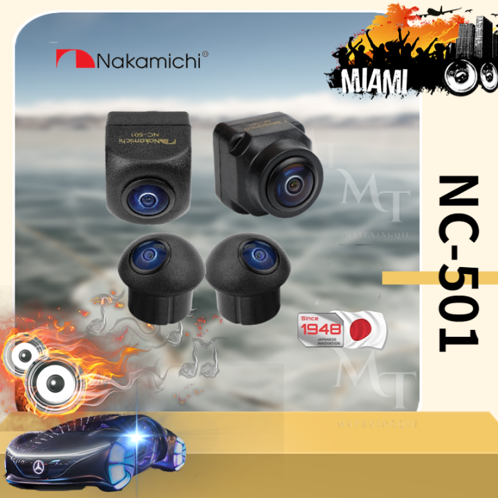 NAKAMICHI NC-501 กล้องรอบคัน 360 องศา คมชัด FULL HD 1920 x 1080P 3D ...