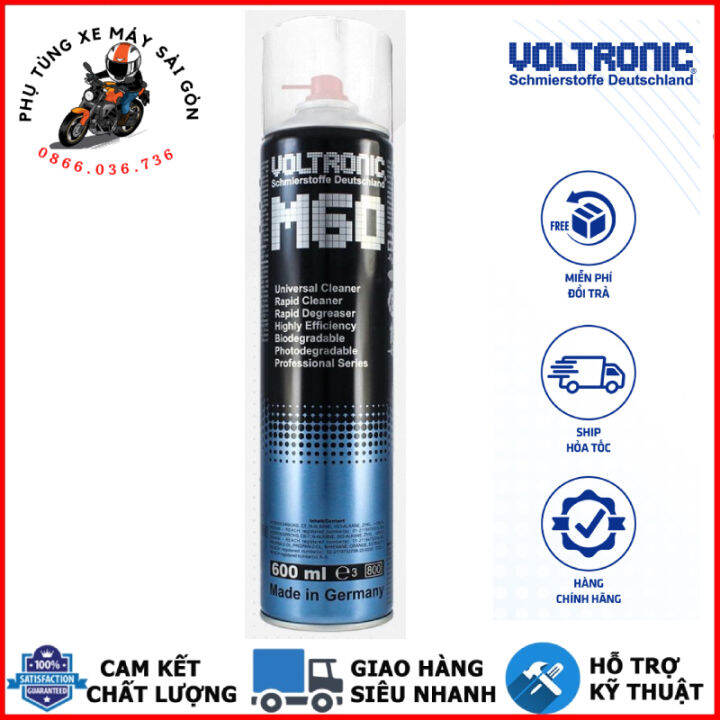 Dung dịch vệ sinh sên Voltronic M60 Chain Cleaner - Nhập khẩu Đức ...