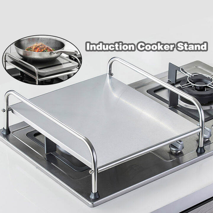 Stainless Steel Induction Cooker Stand kitchen Tabletop Rack | Lazada PH