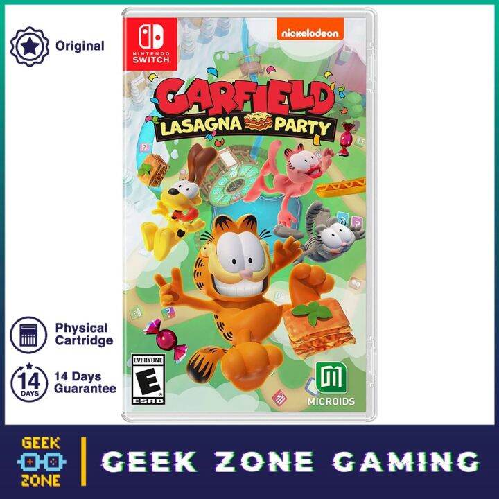 Nintendo Switch Garfield Lasagna Party (English) | Lazada