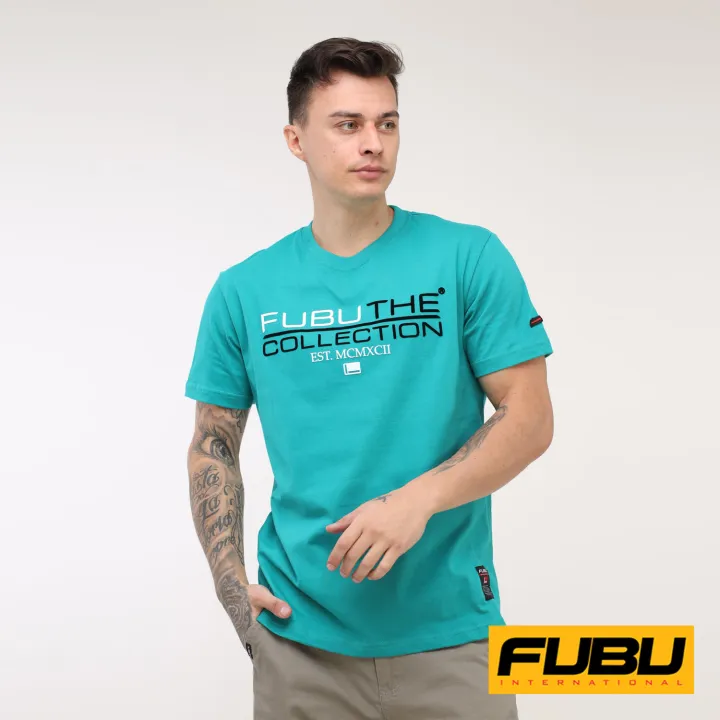 Fubu Round Neck Regular Fit FBT01A-2778 (P.Green) | Lazada PH