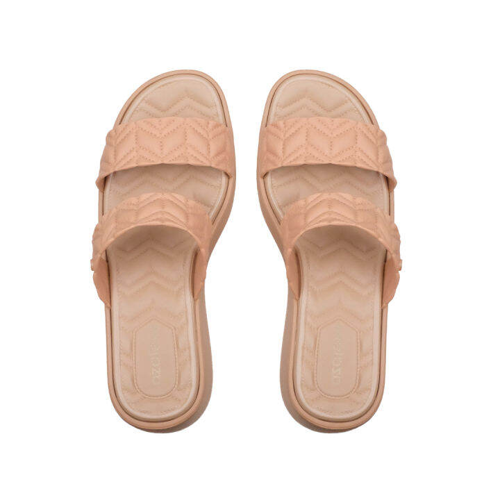 Azaleia Marta Soft Light Tam Brown Women's Wedge Sandals | Lazada PH