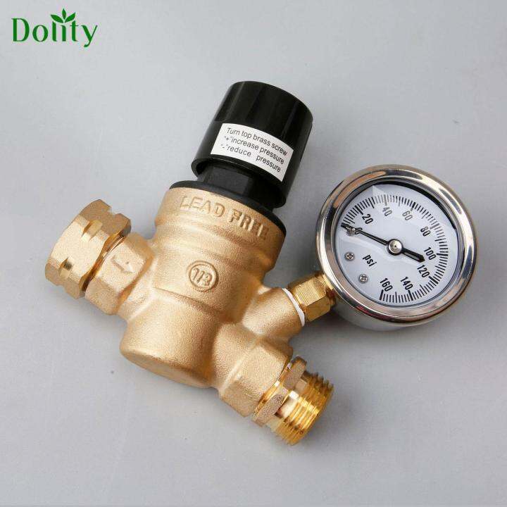 Dolity Water Pressure Reducer Water Pressure Regulator for Kitchen ...