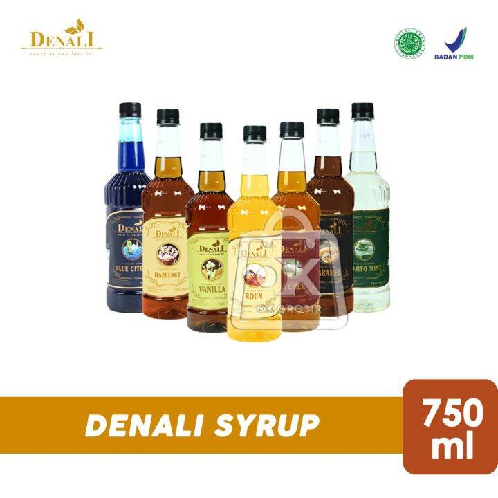 (Botol Plastik 750ml) Syrup Denali / Syrup Flavours | Lazada Indonesia