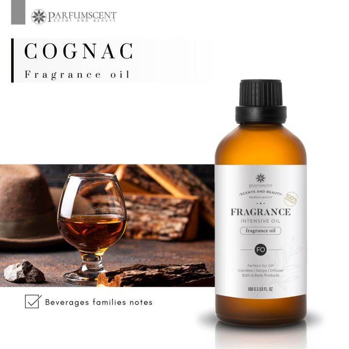 PARFUMSCENT หัวน้ำหอม Cognac Fragrance Oil FOC507077 | Lazada.co.th