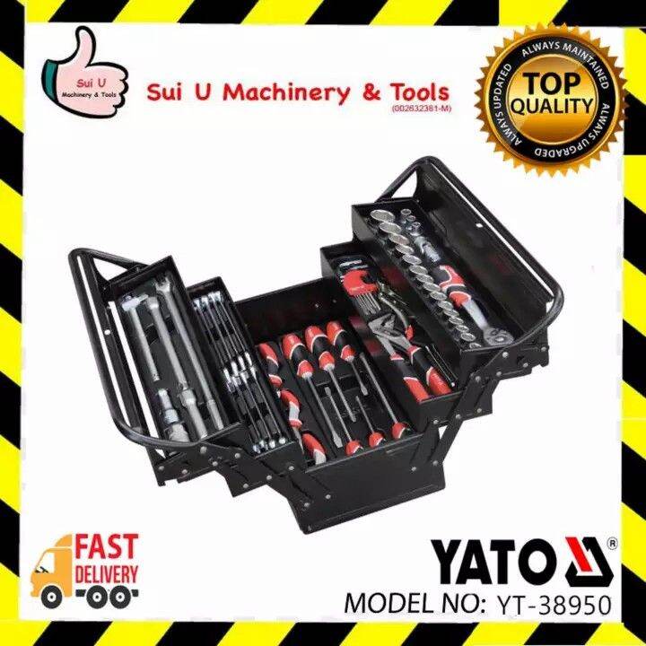 YATO YT-38950 64PCS Tool Box Set | Lazada