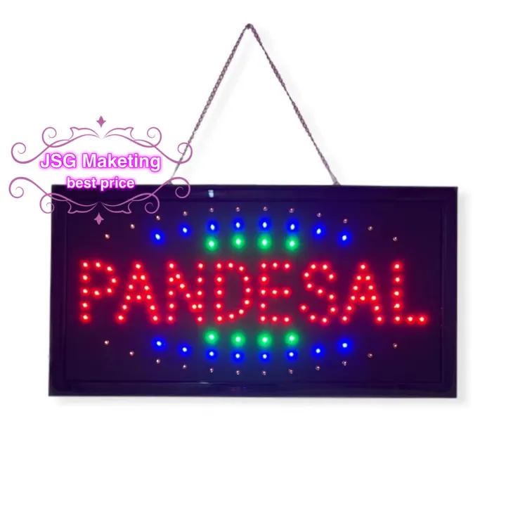 Energy saving light billboard Flashing Mode PANDESAL-LED SIGN (Small ...