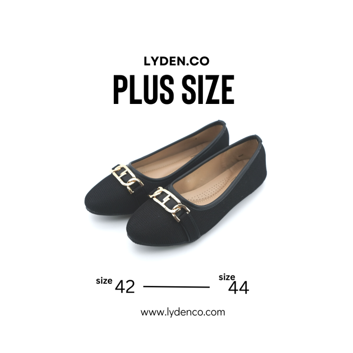 Lyden Plus Size - Lila Series Flats / 加大码平底女鞋 | Lazada