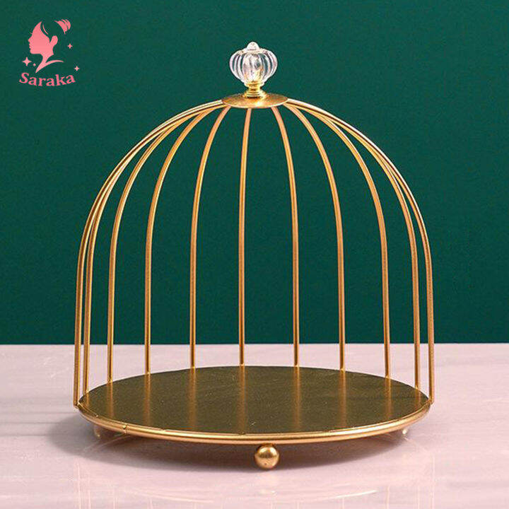 Saraka ที่วางกล่องเก็บน้ำหอมตั้งโต๊ะกรงนกชั้นแต่งหน้า | Lazada.co.th