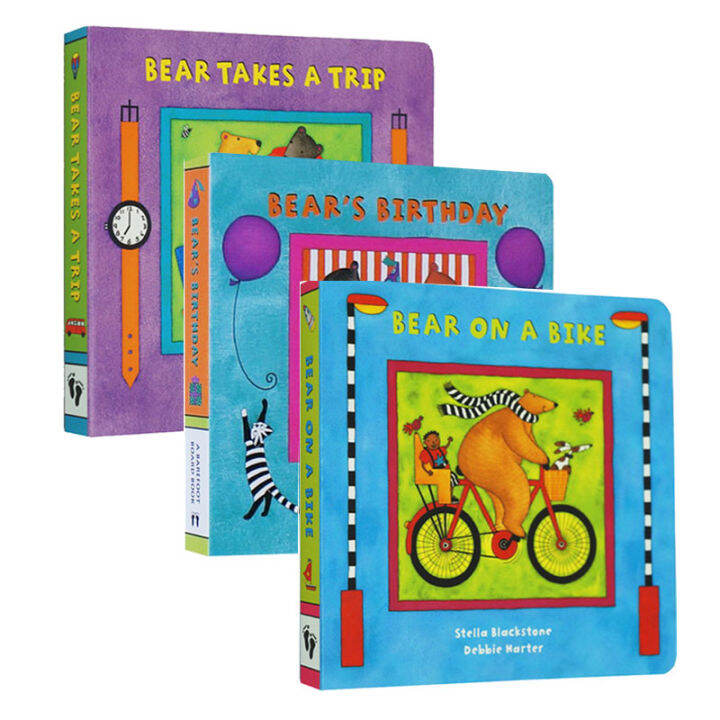 Barefoot bill bear series full set of audio 3 volumes of English ...