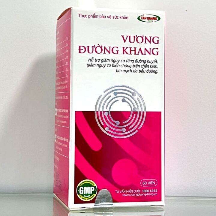 Vương Đường Khang lọ 60 viên– Giảm Biến Chứng Do Tiểu Đường | Lazada.vn
