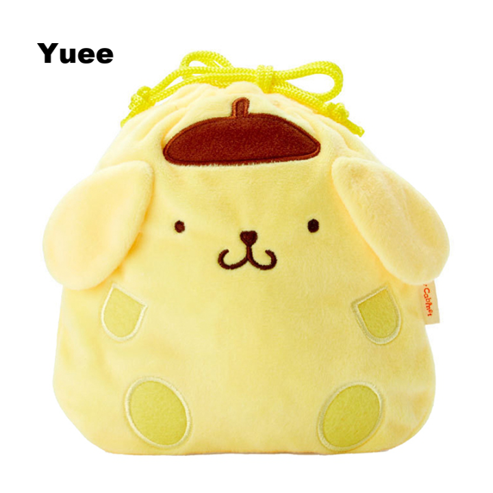Yuee กระเป๋าเป้สะพายหลังผ้ากำมะหยี่คาวาอี้ Sanrio 6000oม้วนได้กระเป๋า ...
