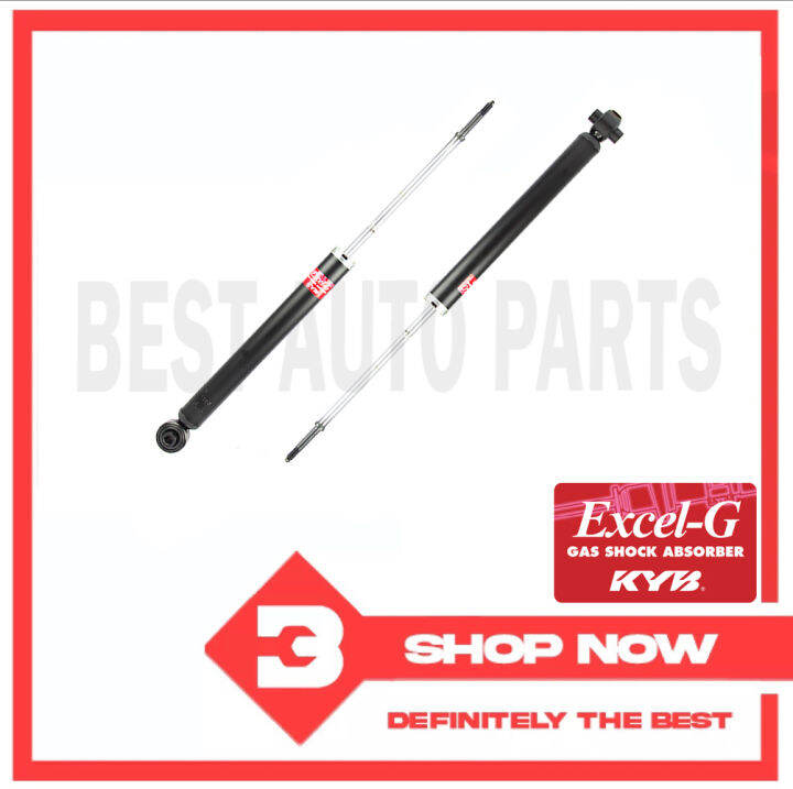KYB (2pcs) Excel-G Shock Absorber Rear for Hyundai Accent 2006 - 2010 ...