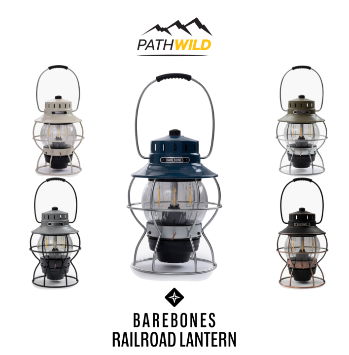 BAREBONES RAILROAD LANTERN ตะเกียง LED สไตล์วินเทจ แสง Warm Light | Lazada.co.th