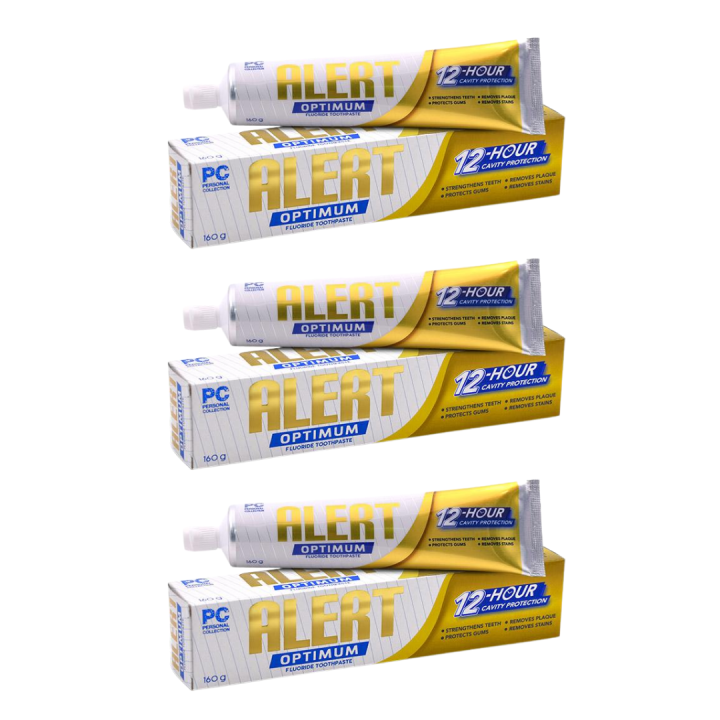 Alert Optimum Fluoride Toothpaste Buy 1 Take 2 160g by Personal ...