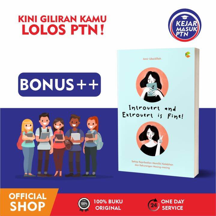 Buku Motivasi - Introvert and Extrovert is Fine! | Lazada Indonesia