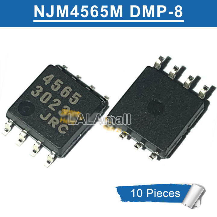 10pcs 4565 SOP-8 NJM4565 SOP8 NJM4565M DMP-8 SMD Dual Operational Amplifier new original IC ...