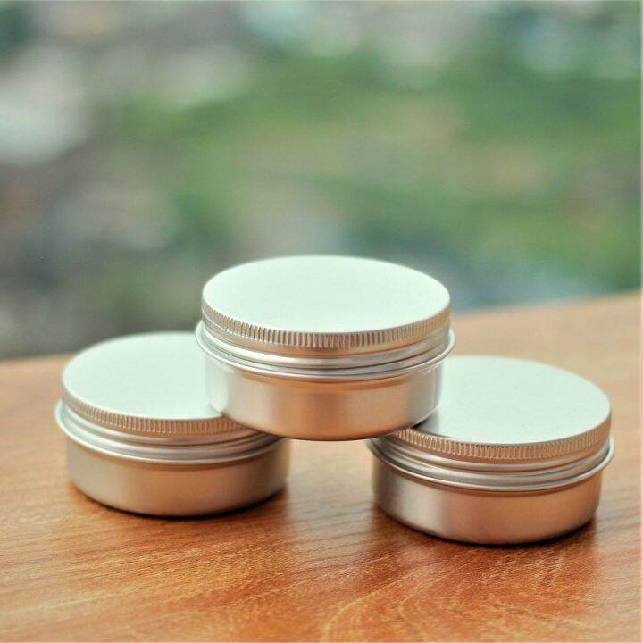 Tin Flat Wide Aluminum Tin for Candles and DIY Cosmetics 250g/100g/40g ...