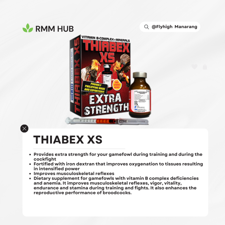 Thiabex 20ml [LDI] - RMM HUB | Lazada PH