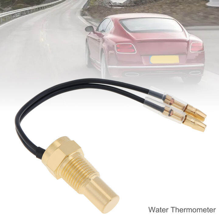 12V/24V Water Temp Sensor Universal Car Temperature Sensor 50K Head ...
