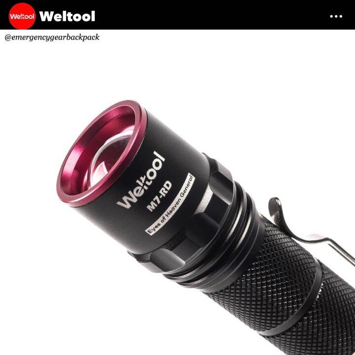 Weltool M7-RD Red Light 625nm | Lazada.co.th