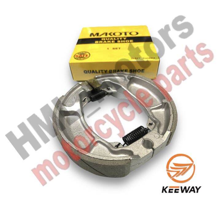 KEEWAY ICON 110 rear motorcycle brake shoe MAKOTO | Lazada PH