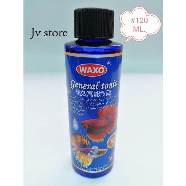 Waxo General Tonic Betta Fish Aquarium 120ml | Lazada