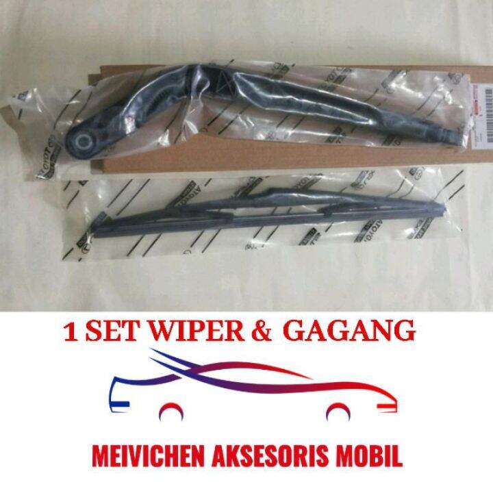 Wiper Arm Belakang ( 1 Set Gagang + Wiper ) AVANZA / VELOZ / XENIA ...