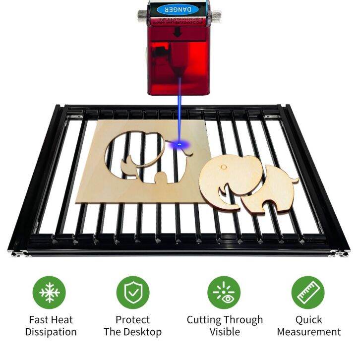 For Laser Engraver Blade Working Table 30x20cm Size Board Platform for ...