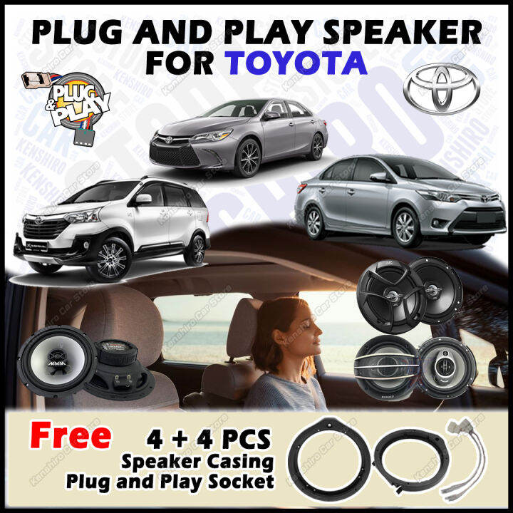 For Toyota Avanza Camry CHR Altis Innova Rush Vios Yaris Prius Plug and ...