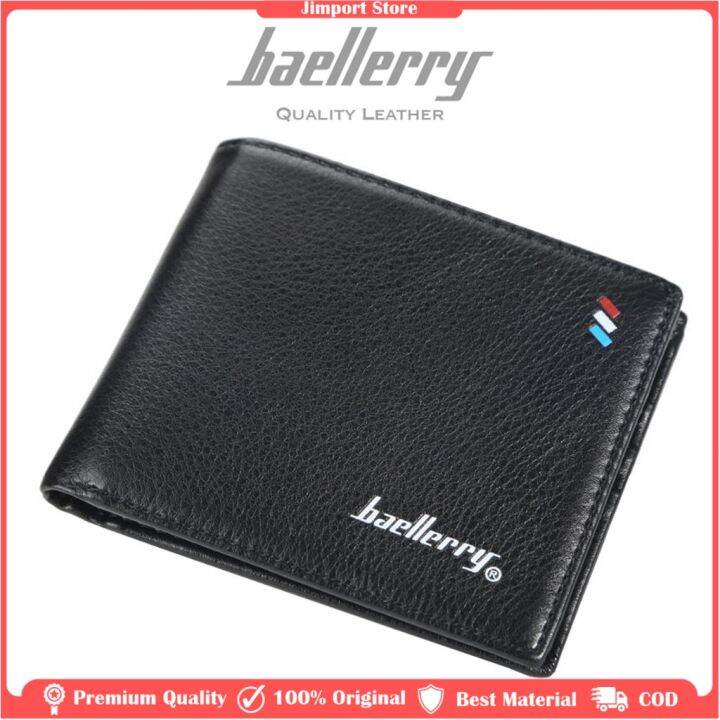 Dompet BAELLERRY Original D9160 Dompet Lipat Dompet Pendek Pria Bahan ...
