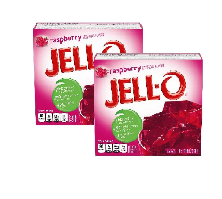 Jell-O Raspberry Flavor Gelatin Dessert From USA (2 x 170g) | Lazada PH