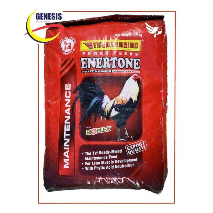 Thunderbird Enertone feeds ( 25 kg sack) | Lazada PH