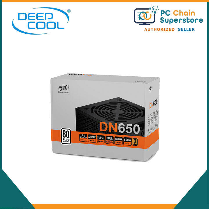 DeepCool DN650 80 PLUS 230V EU / 650W Tru-Rated Power Supply | Lazada PH