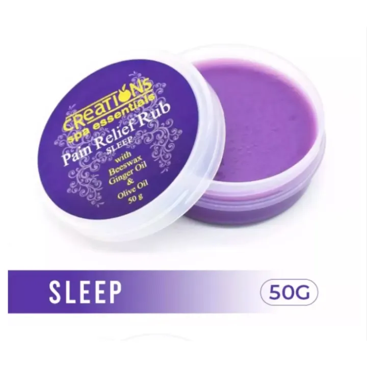 (50g)Creations Original Spa Essentials Pain Relief Rub Herbs Massage ...