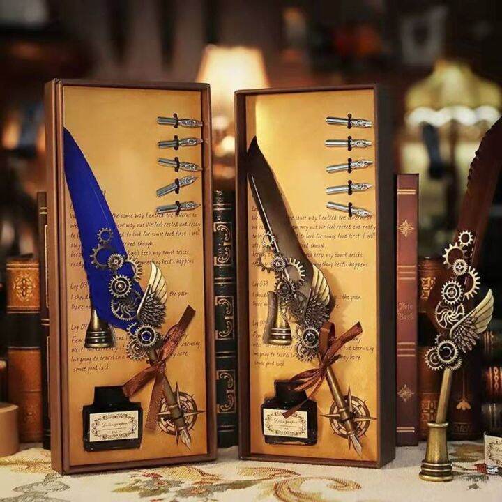 SENASLE Classic Metal Retro Writing Signing School Office Teachers'Day ...