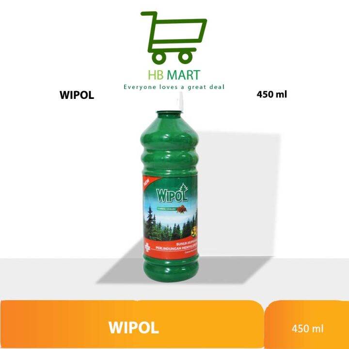WIPOL KARBOL CEMARA BOTOL 450ML | Lazada Indonesia