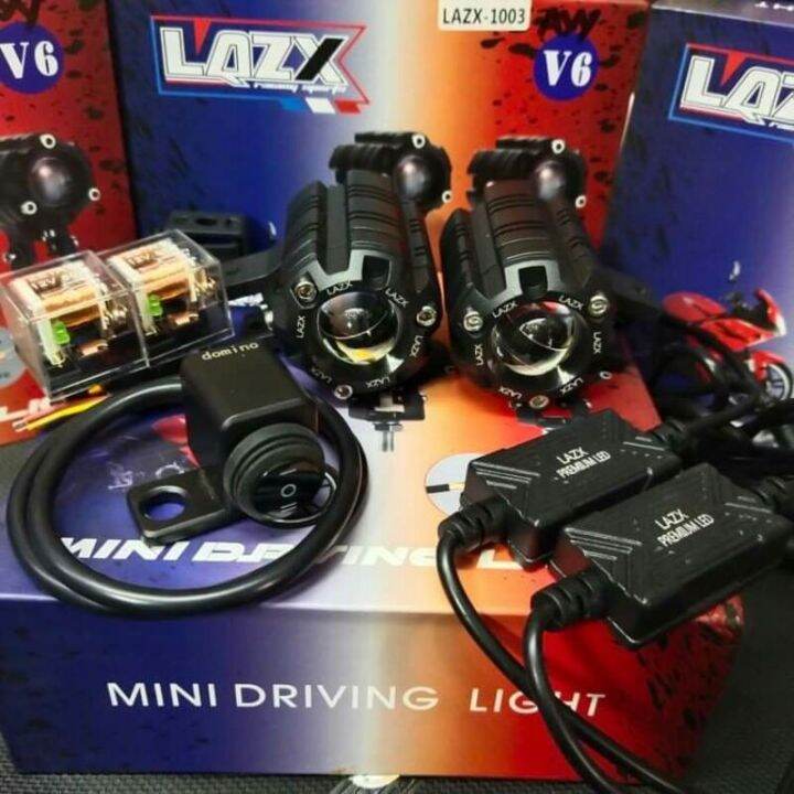 MINI DRIVING LIGHT V6 LAZX 4WIRES | Lazada PH
