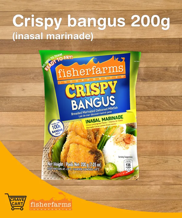 Fisherfarms Crispy Bangus - INASAL MARINADE (200g) | Lazada PH