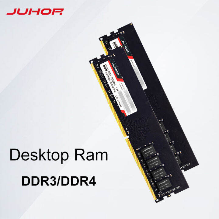 JUHOR Memoria Ram DDR3 8GB 1600MHz DDR4 8GB 16GB 2666MHz Desktop Memory | Lazada PH