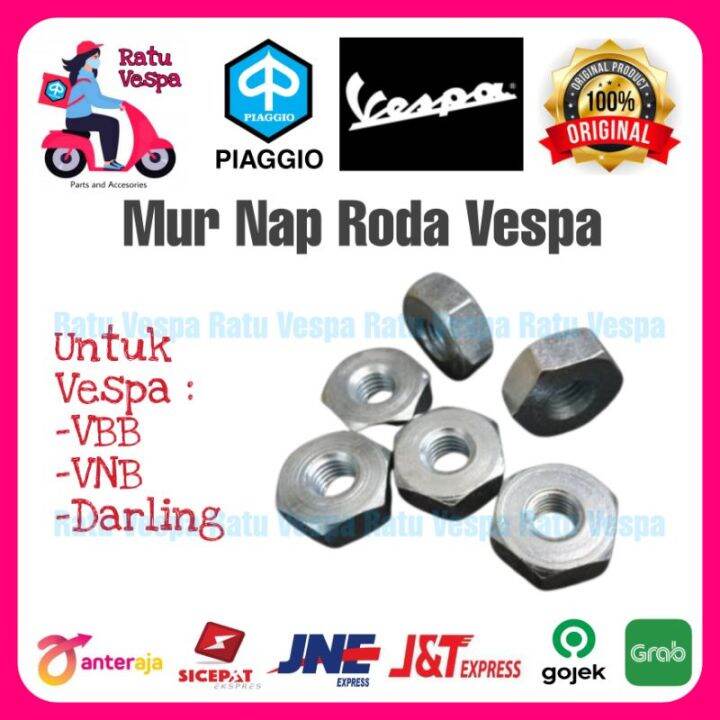 Mur Nap Roda tahun tua Tromol VESPA VBB VNB DARLING | Lazada Indonesia