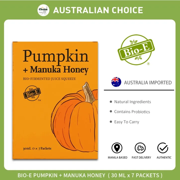 Bio-E Pumpkin + Manuka Honey Juice Squeeze | Lazada PH
