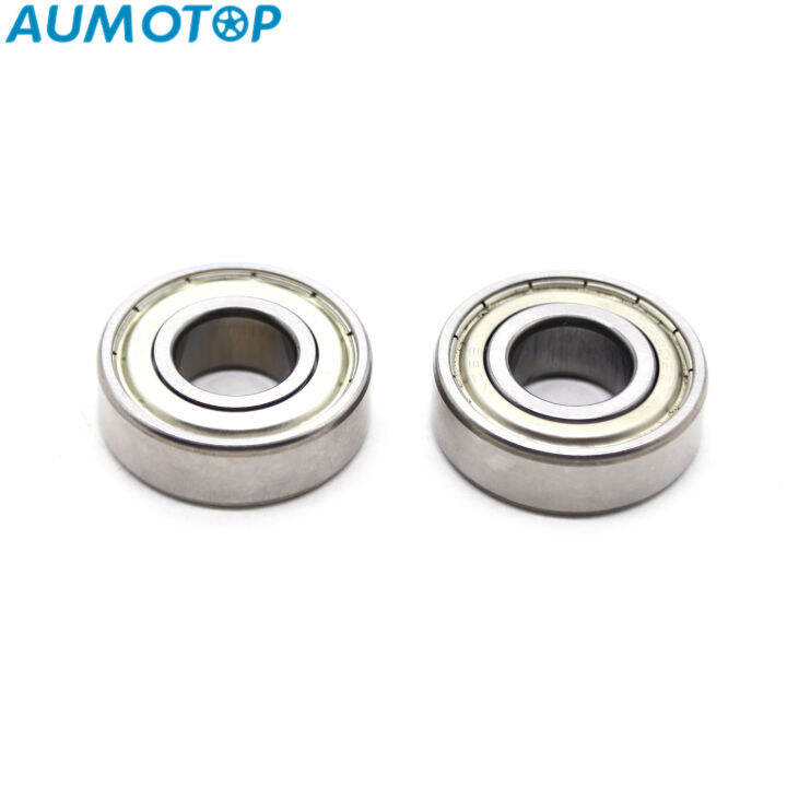 One Pair of 6202Z Bearings with Dual Side Seal Deep Groove Ball Bearing ...