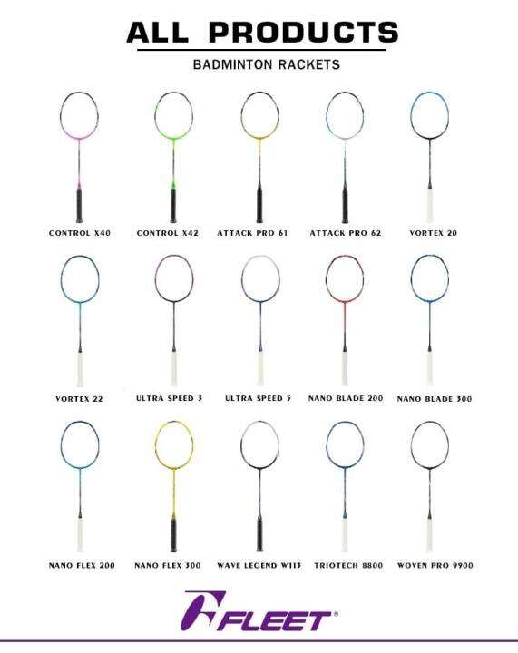 ไม้แบดมินตัน FLEET RACKET | Lazada.co.th